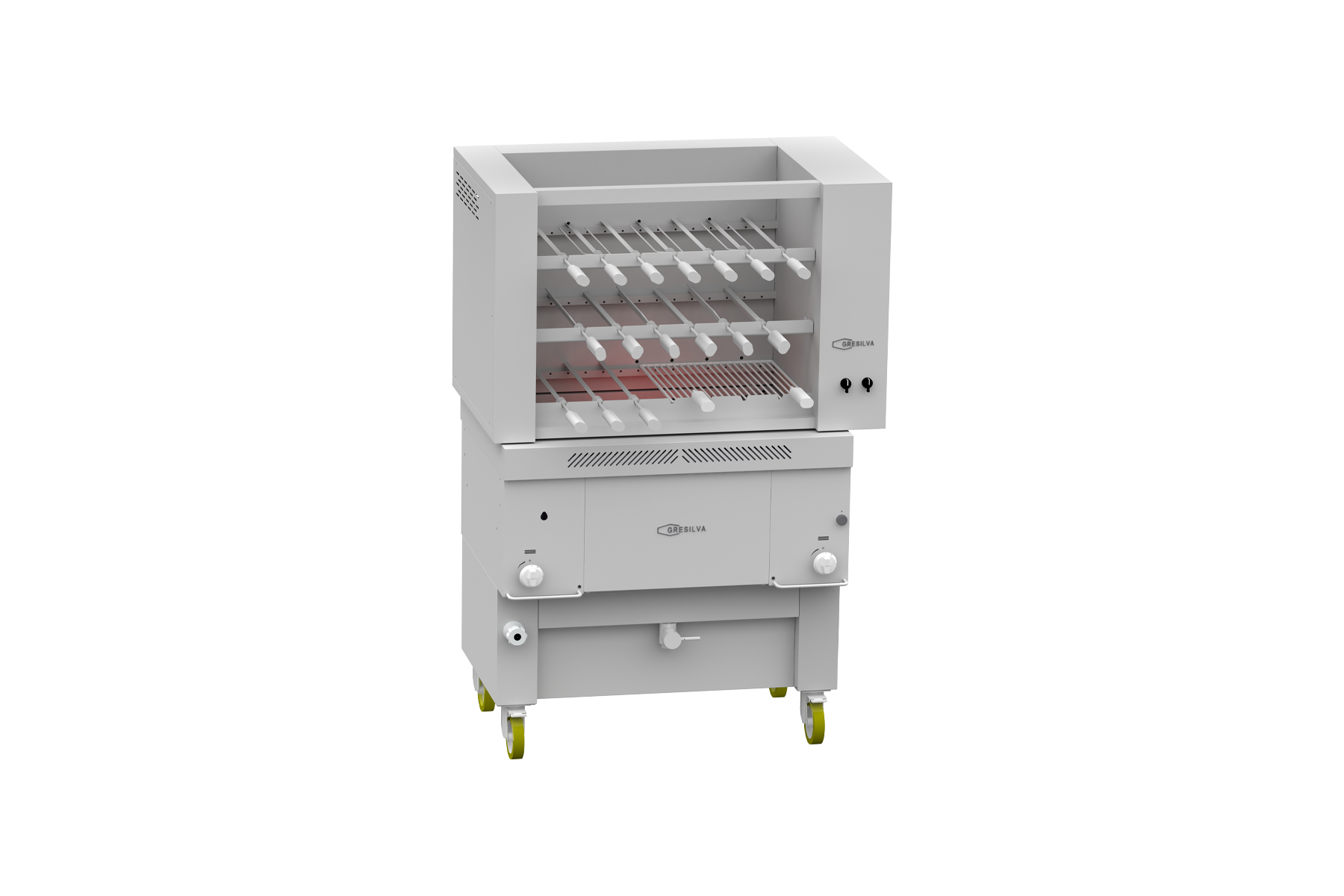 Grill de Rodizio Multifonctionnel GHPI GR20 | Gresilva®